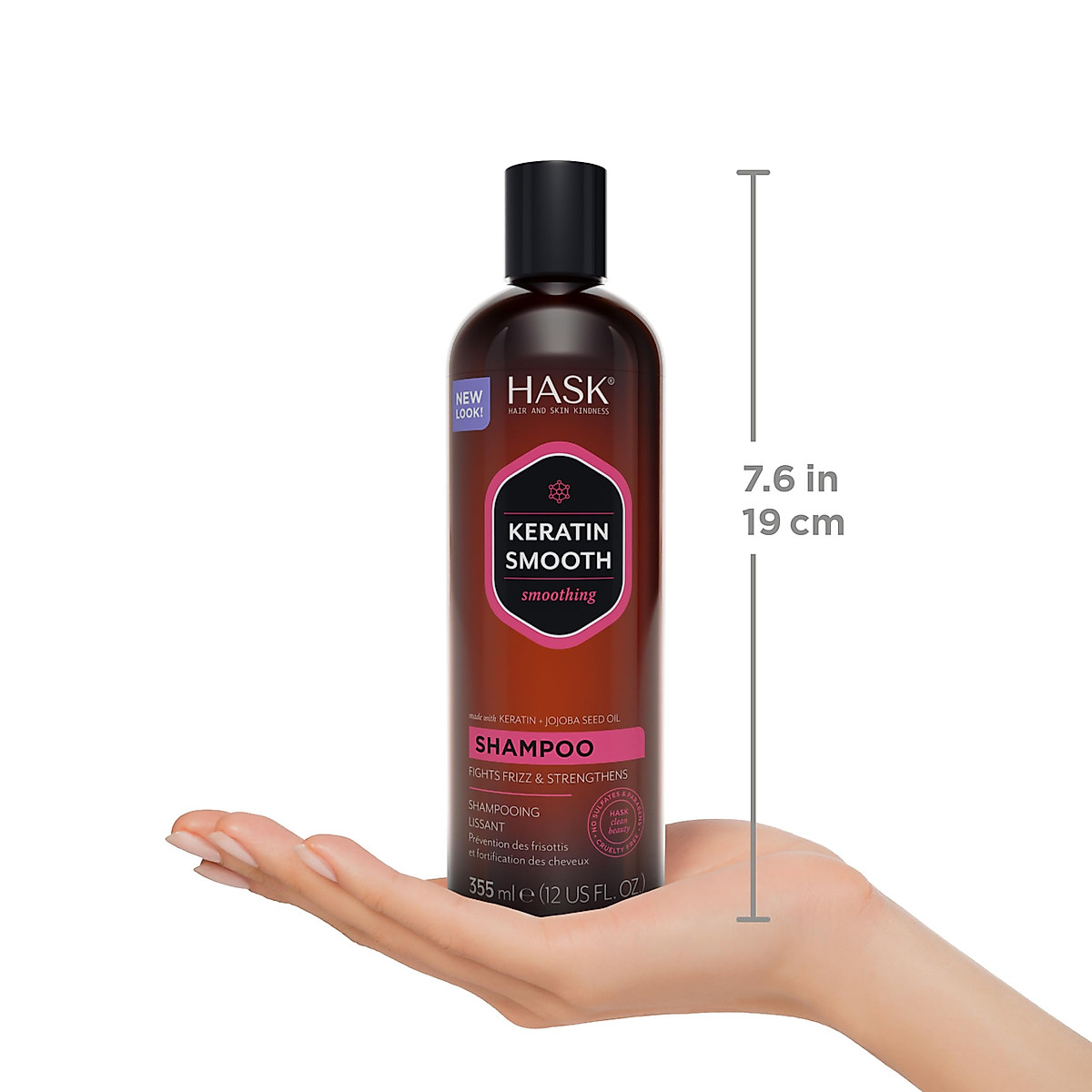 HASK Keratin Collection: 2 Keratin 5-in-1 Leave In Conditioner and 1 Keratin Shampoo and Conditioner set