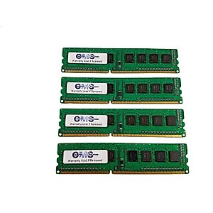 CMS 32GB (4X8GB) DDR3 12800 1600MHz Non ECC DIMM Memory Ram Upgrade Compatible with Dell® Optiplex 9020 Mt/Sff/Usff - C7