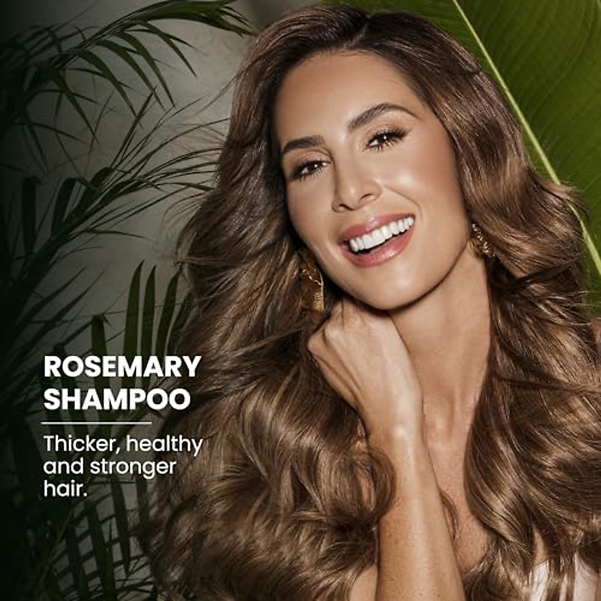 Anyeluz - Rosemary Shampoo | Promotes Hair Growth | Cleanses and Reduces Oiliness | For all Hair Types | Natural Extracts | Salt and Paraben Free