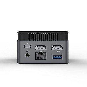 KINGDEL M6S Mini PC Celeron N5105 Processor 4 Cores 4MB L3 Cache Max 2.90GHz 8GB RAM 128GB SSD AC7265/2.4G/5G 3xUSB3.0 2xHD Support 4K