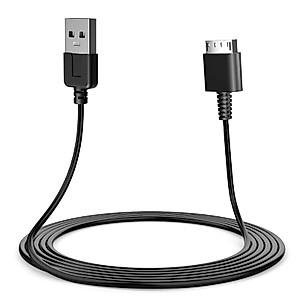 Sqrmekoko PSP Go Charger Cable, Data and Charging Cable Replacement for Sony PSP Go 2 in 1 Data Sync Transfer and Power Charger Cable Cord