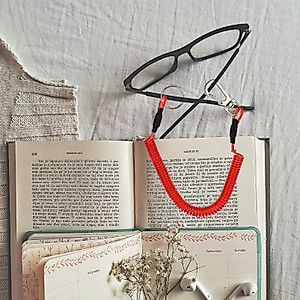 VICASKY 4pcs Miss Rope Wallet Spring Coil Rope Key Lanyard lanyards for Keys for Men Fishing Rope Bag Tool Spiral Spring Lanyard Keyring Accessories TPU Travel Metallic line Steel Wire