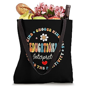 Educational Interpreter Appreciation Week Back to School Tote Bag