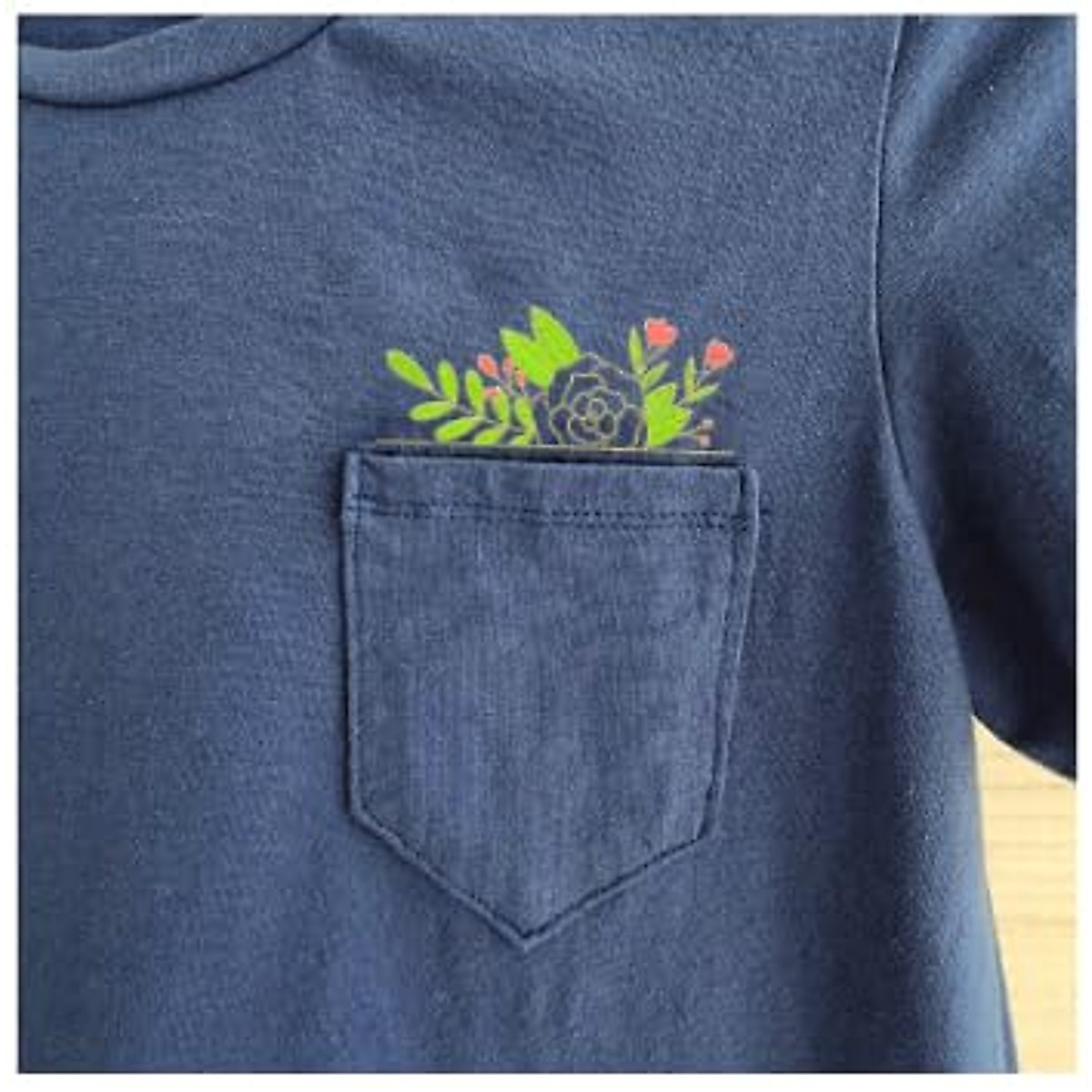 44 Pcs Water Soluble Stabilizer for Embroidery,Stick and Stitch Embroidery Paper with Pre-Printed Pocket Flowers Pattern Adhesive Adhesive Wash Away Stabilizer for Embroidery Hand Sewing Lover