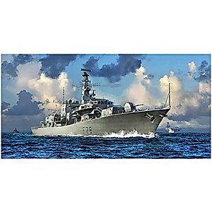 Trumpeter 006719 1/700 HMS Kent Model Building