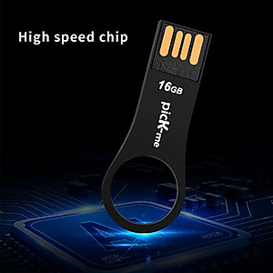 picK-me USB 2.0 Flash Drives, High Speed Thumb Drive Disk Memory Stick, for Data Storage and Share, for Desktop/Laptop/Smart TV/Car Audio etc (16GB, 2 PCS)