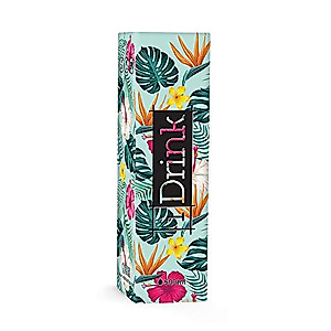 IDRINK® - Revolutionary thermal bottle, 2 walls, stainless steel bottle, 500 ML TROPICAL