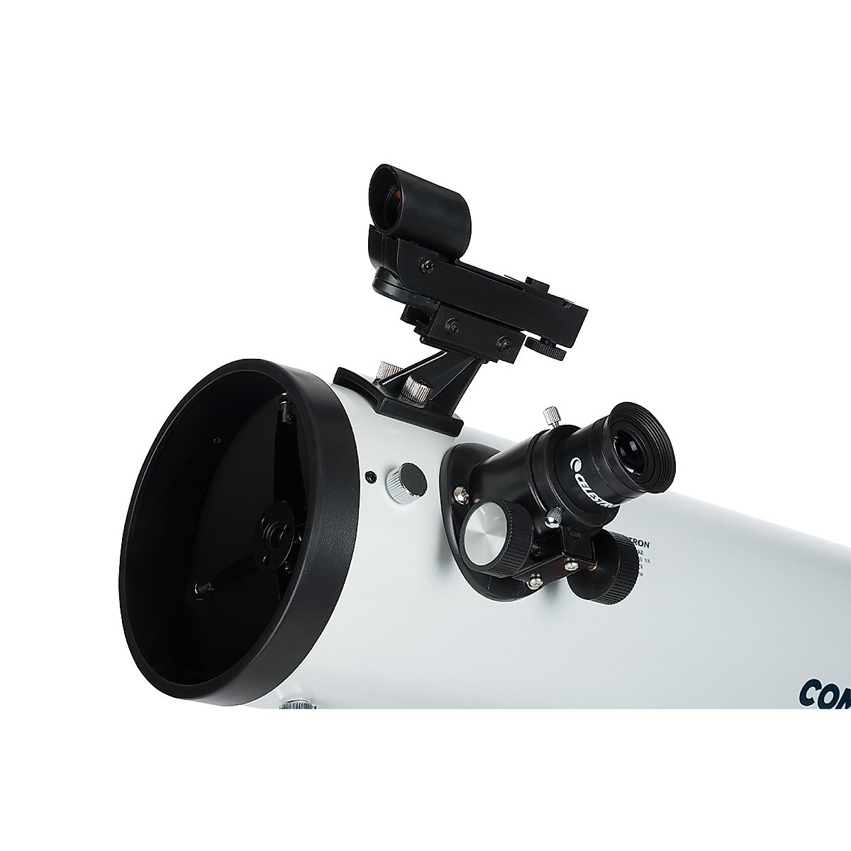 Celestron – Cometron 114mm Newtonian Telescope Newtonian Reflector Telescope with Parabolic Mirror – Alt–azimuth Mount – Ideal Telescope for Beginners – BONUS Astronomy Software Package