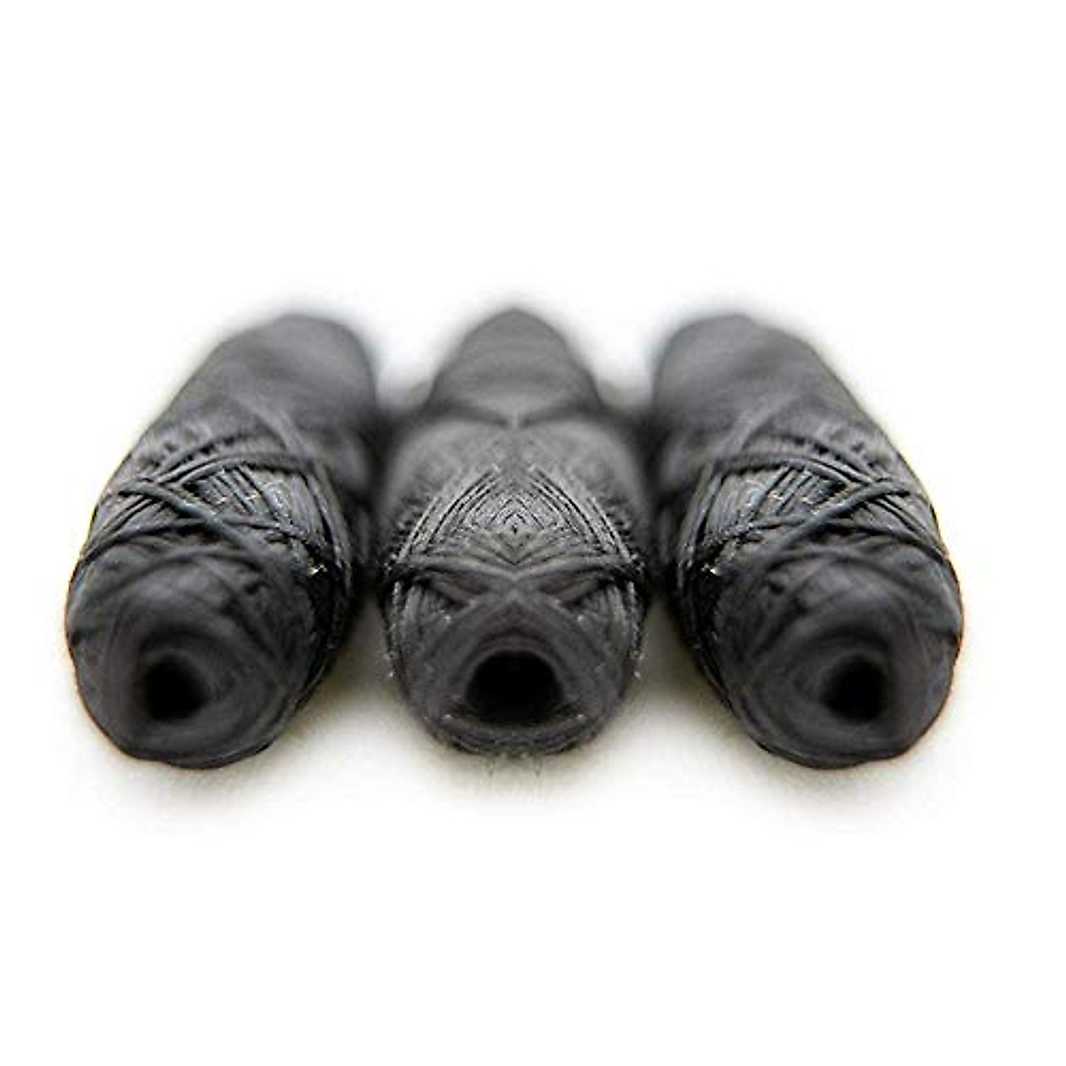 Organic Vegan Bamboo Charcoal Dental Floss X 3 Refill Pack by LILU | with Tea Tree and Peppermint Essential Oils | 3 X 100ft 33m Naturally Waxed | Eco-Friendly Zero Waste