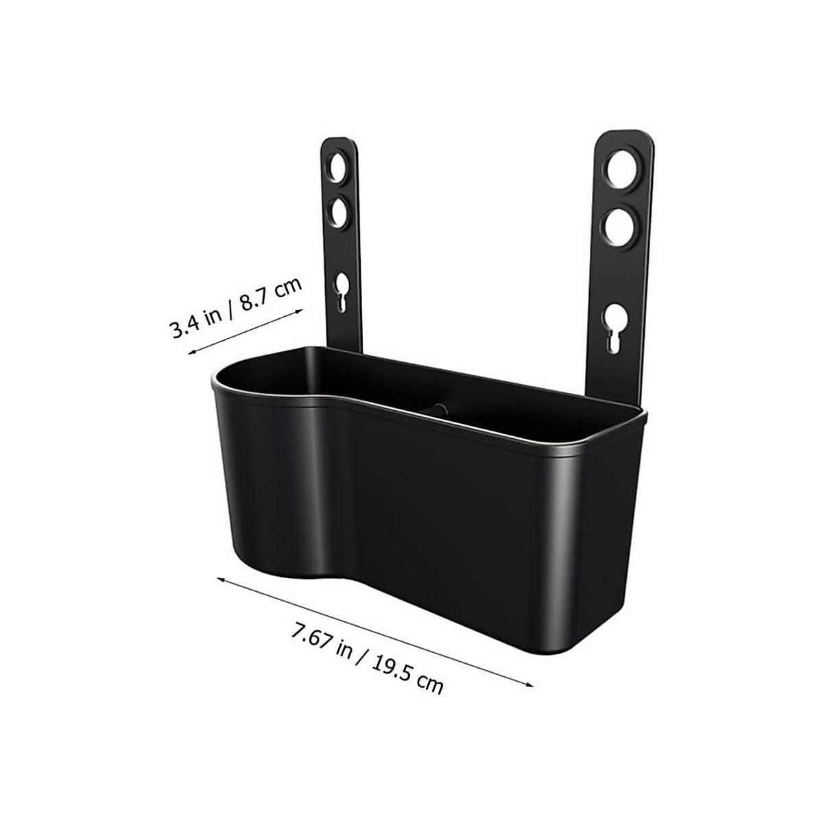 Holibanna Car Cup Holder Mount Car Headrest Seat Back Organizer Cup Holder Snack Tray Car Backseat Organizer with Drinks Holder Vehicle Seat Back Tray for Bottle Foods