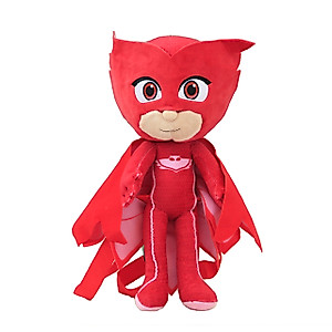 Disney 14" PJ Masks Stuffed Animals Backpack Plush Doll 1Pc Red Color NEW