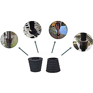 goldblue Umbrella Cone Wedge for Patio Table Hole，Patio Table Replacement Glass Umbrella Stand Table Patio Umbrella Replacement Parts Umbrella Holder Outdoor Umbrella Base Stand Outdoor