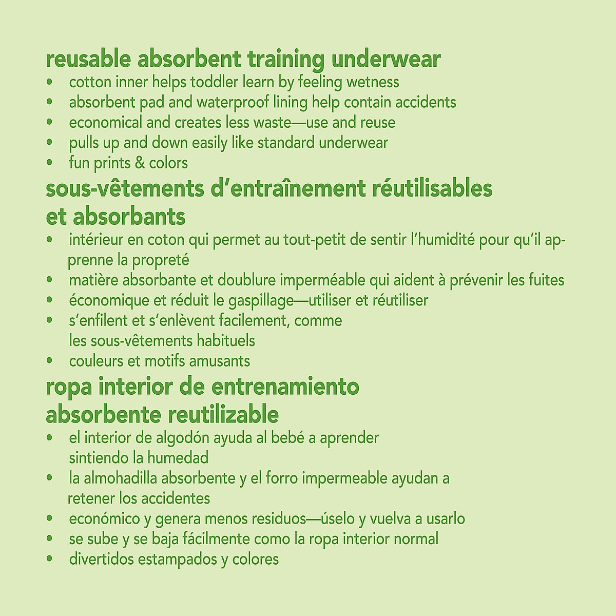 Reusable Absorbent Training Underwear-Hot Pink Floral-4T