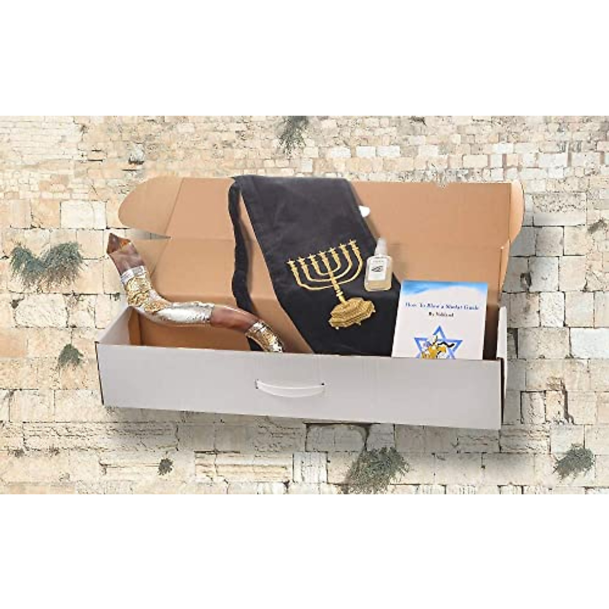 Shofar from Israel Polish Polished Silver Plated Set Kudu Horn Yemenite Lion Of Judah + Bag + Spray + Guide + Carrying Box Case (30"-32")