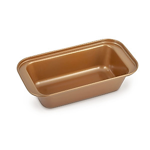Eternal Living Copper Nonstick Bakeware Set (Cake Pans, Cupcake Tray, & Cookie Sheets, 6 Piece)
