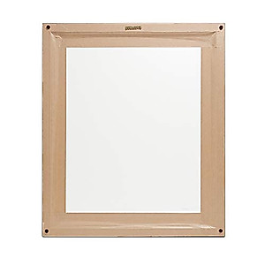 Amazon Brand – Rivet Pineapple Speck Print Wall Art in Gold Wood Frame, 12" x 12"