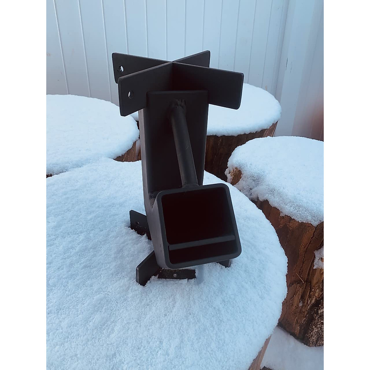 Rocket Stove With Removable Top Grill And Legs