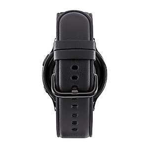 SAMSUNG Galaxy Watch Active 2 (40mm, GPS, Bluetooth, Unlocked LTE) Smart Watch with Advanced Health monitoring, Fitness Tracking , and Long lasting Battery, Aqua Black - (US Version)