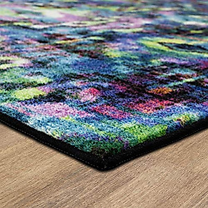 Mohawk Precision Printed Prismatic Arimo Area Rug, 5'x8', Lime Green