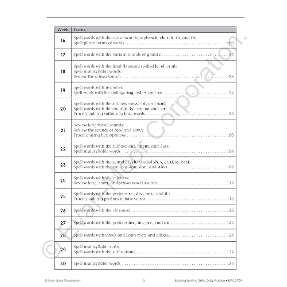 Evan-Moor Building Spelling Skills, Grade 5 - Homeschooling & Classroom Resource Workbook, Reproducible Worksheets, Teaching Edition, Spelling Strategies, Reading and Writing Skills