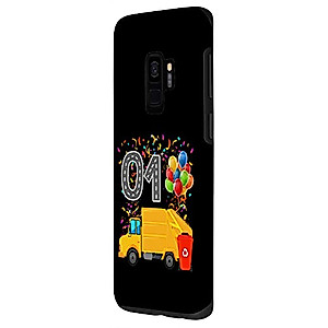 Galaxy S9 Happy O1 Birthday Rear Loader Garbage Truck Case