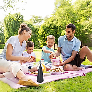 Fly Fans for Tables Fly Repellent for Outdoor Bug Fan Bugs Fly for Indoor Fly Insect Traps Fan Keep Flies and Bugs Zapper Table Patio Fly Fans Deterrent 3Pcs