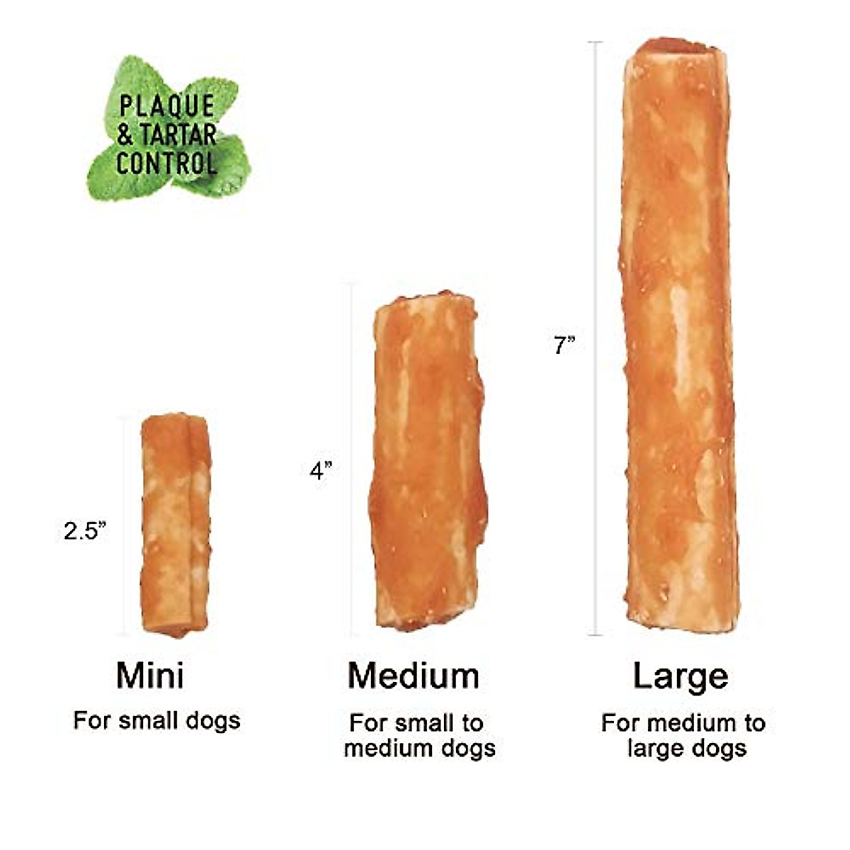 LuvChew Premium Dog Chew Treats Chicken Retriever Rolls for Large Dogs, Rawhide Free, Grain Free, Highly Digestible,Large 7" 2pcs/Pack x 2pack