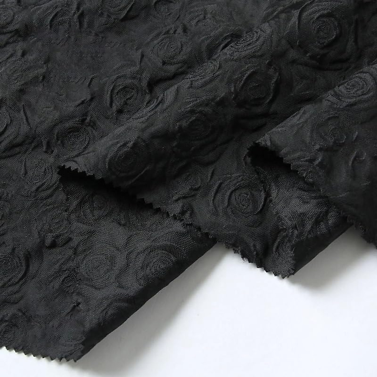 XMTXZYM 2 Meter 3D Jacquard Fabric Dress Cheongsam DIY Sewing Fabric