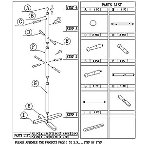 Frenchi Home Furnishing Freestanding Kid's Coat Rack & Hanger, white
