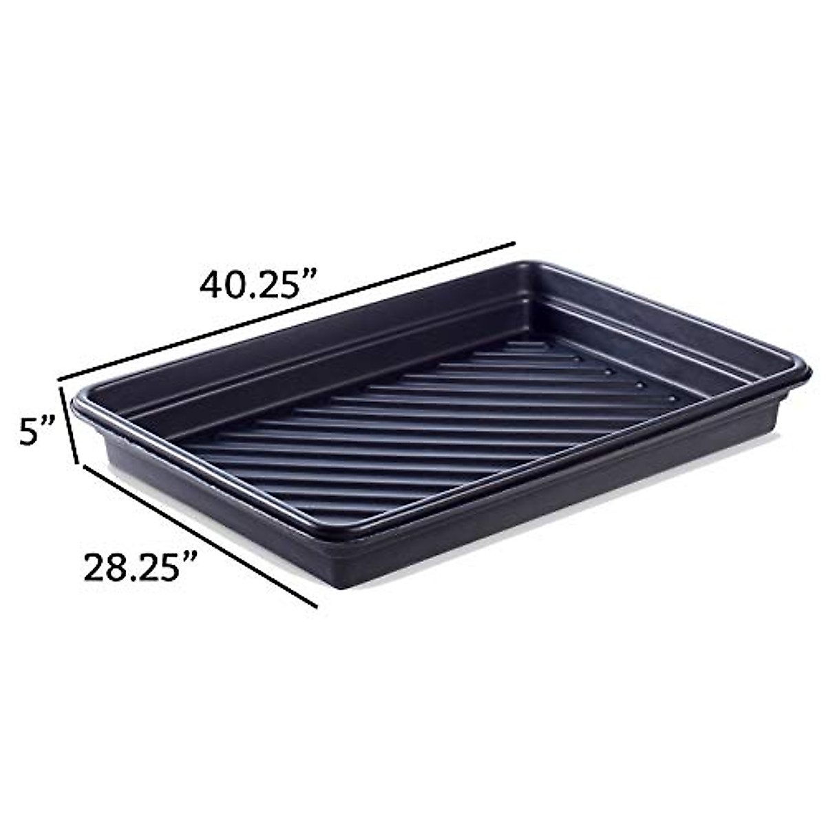 PIG Home Solutions Oil Drain Drip Pan for Garage - 40.25" x 28.25" x 5" Oil Drip Pan - PM50096
