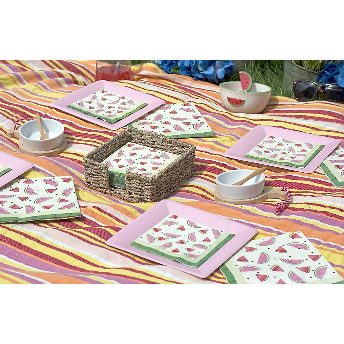 Boston International, Seagrass Cocktail Napkin Caddy, Size