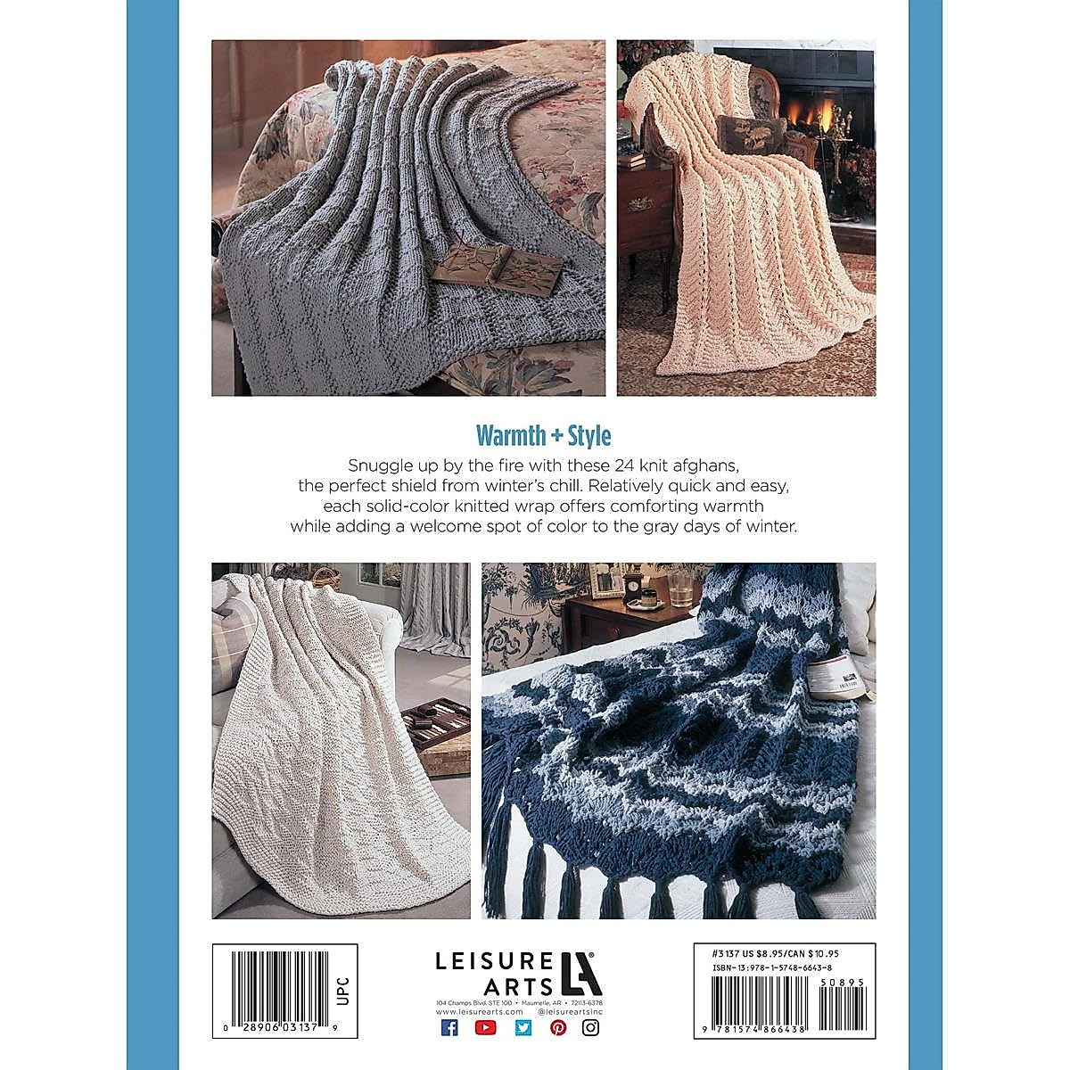 Big Book of Quick Knit Afghans-24 Quick & Easy Solid-Color Wraps