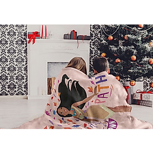 Northwest Disney Princess Micro Raschel Throw Blanket, 46" x 60", Own Path