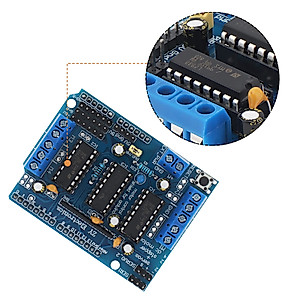 DiGiYes L293D DC Motor Drive Stepper Motor Drive Shield Expansion Board Fit for Arduino / Duemilanove / Raspberry Pi