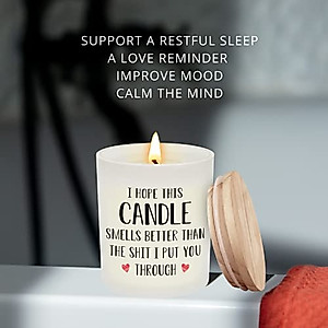 Funny Gifts for Women - Gifts for Her, Wife, Friend, Coworker, Boss Lady - I Love You Gifts for Her - Anniversary Mothers Day Gifts, Birthday Gifts for Women - Candles Gifts for Women - Scented Candle