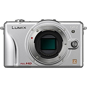 Panasonic Lumix DMC-GF2 12 MP Micro Four-Thirds Mirrorless Digital Camera with 3.0-Inch Touch-Screen LCD and 14mm f/2.5 G Aspherical Lens (Silver)