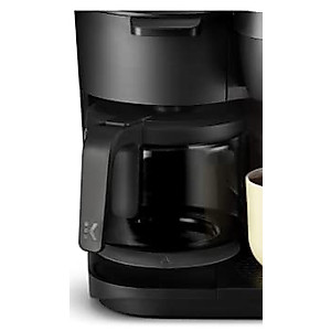 K-Duo Essentials Single Serve K-Cup Pod & Carafe Coffee Maker, Black