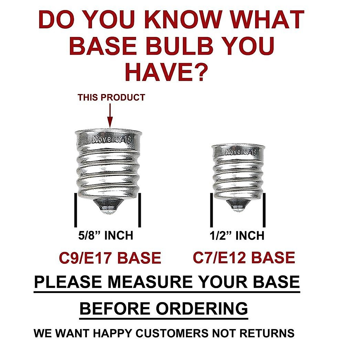 Novelty Lights Incandescent Christmas Replacement Bulbs - Indoor/Outdoor Individual Bulbs for Christmas Tree, Display, & More - C9/E17 Intermediate Base, 7 Watt Lights (Green, 25 Pack)