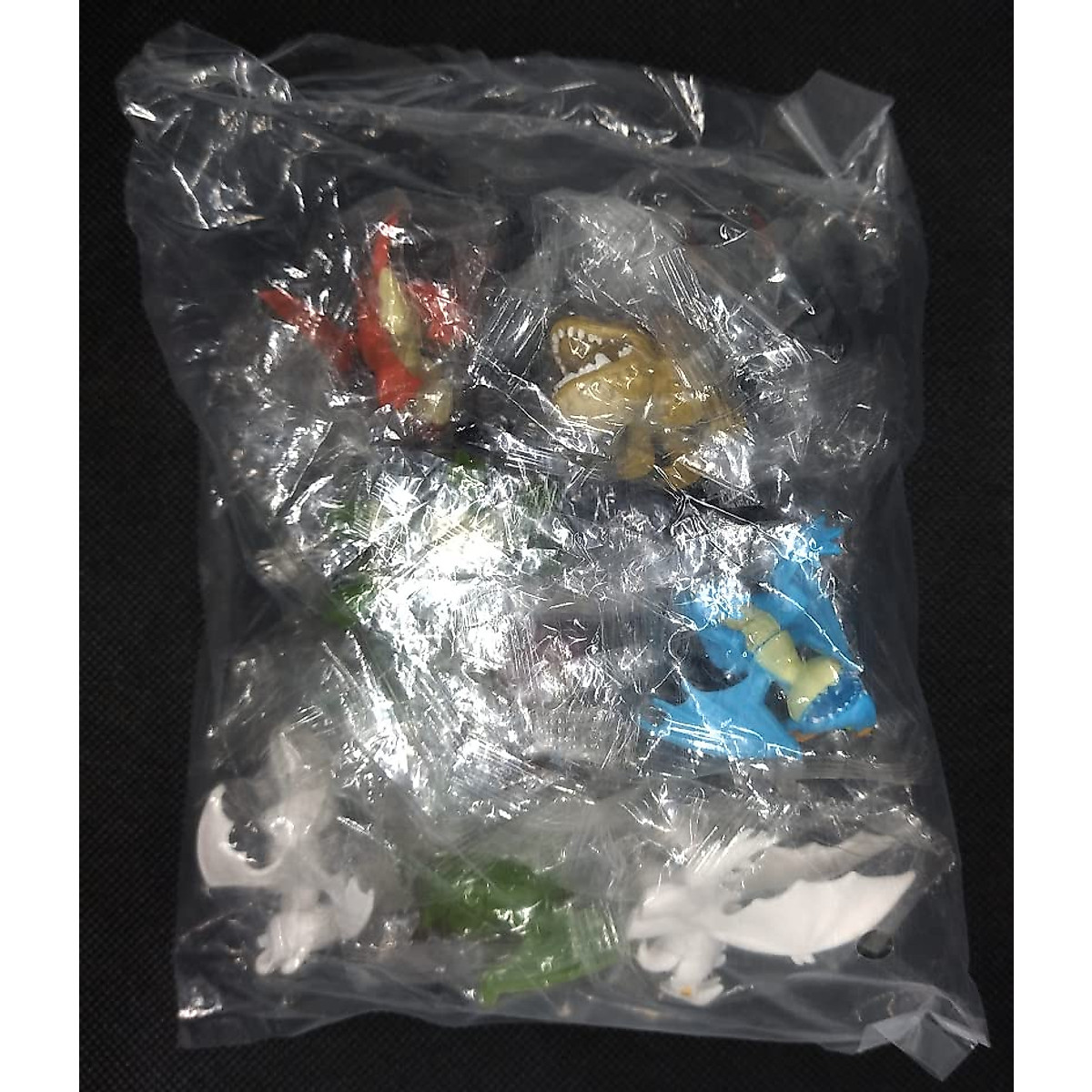 Toysvill Dragon httyd (Set of 12 pcs) / Light Fury, Night Fury (Toothless), Action Figures, Cake Toppers Figurines, Toys Gift Figure Toy