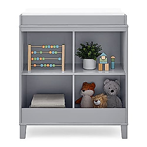 Delta Children Huck Convertible Changing Table, Grey