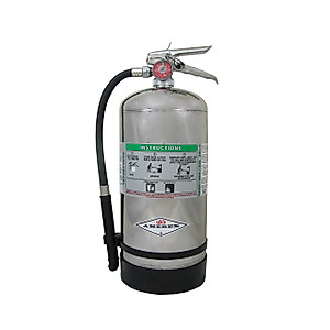 Amerex B260, 6 Liter Wet Chemical Class A K Fire Extinguisher, Ideal For “KITCHEN USE”