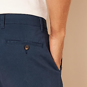 Amazon Essentials Men's Athletic-Fit Casual Stretch Chino Pant (Available in Big & Tall), Dark Navy, 40W x 32L