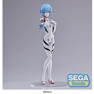 Sega Neon Genesis Evangelion: Rei Ayanami Hand Over/Momentary White (Tentative Name) (3.0+1.0) Thrice Upon a Time SPM Figure