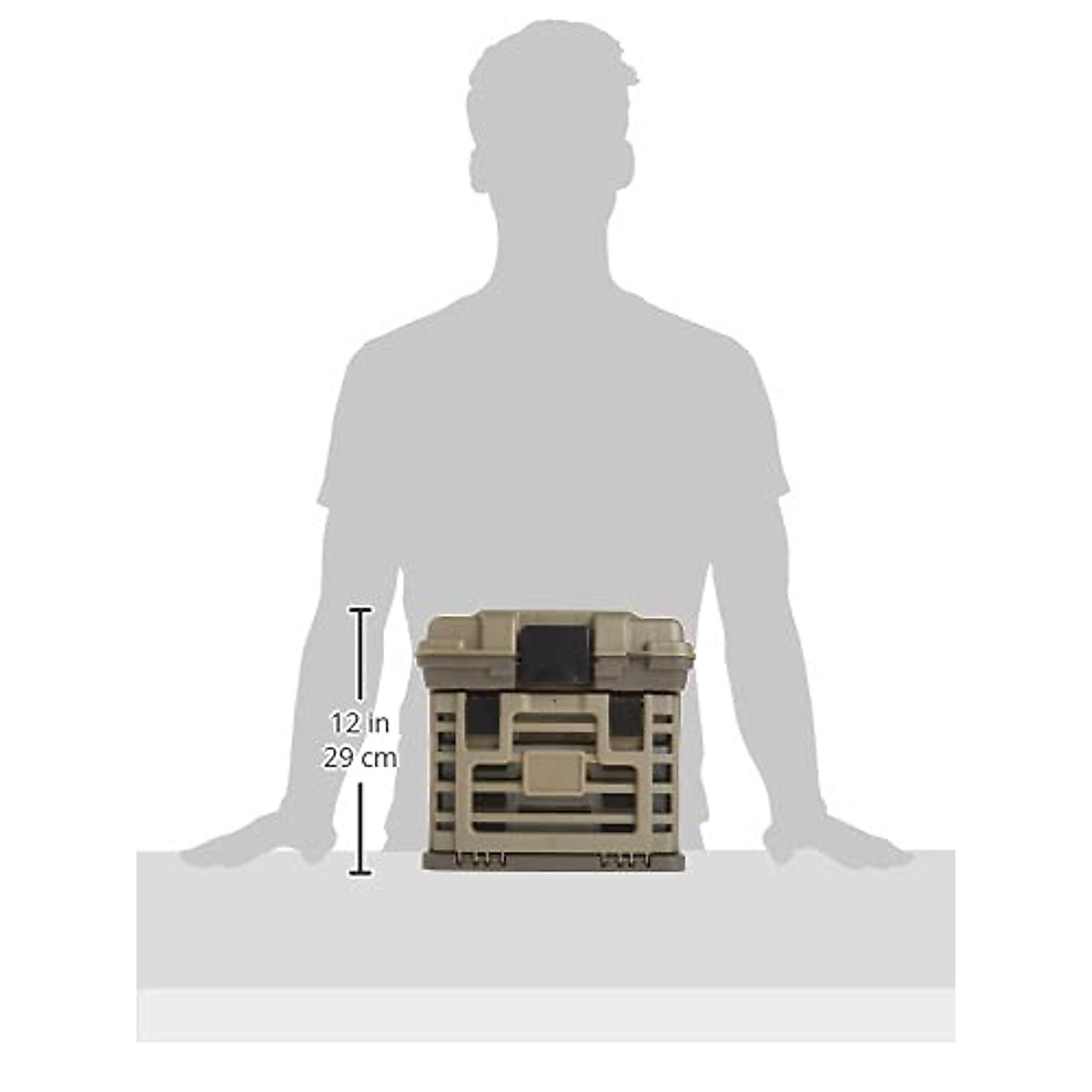 Plano Molding 135430 Stow N' Go Pro Rack with 4 #23500s Prolatch Organizers,Graphite Gray, Sandstone