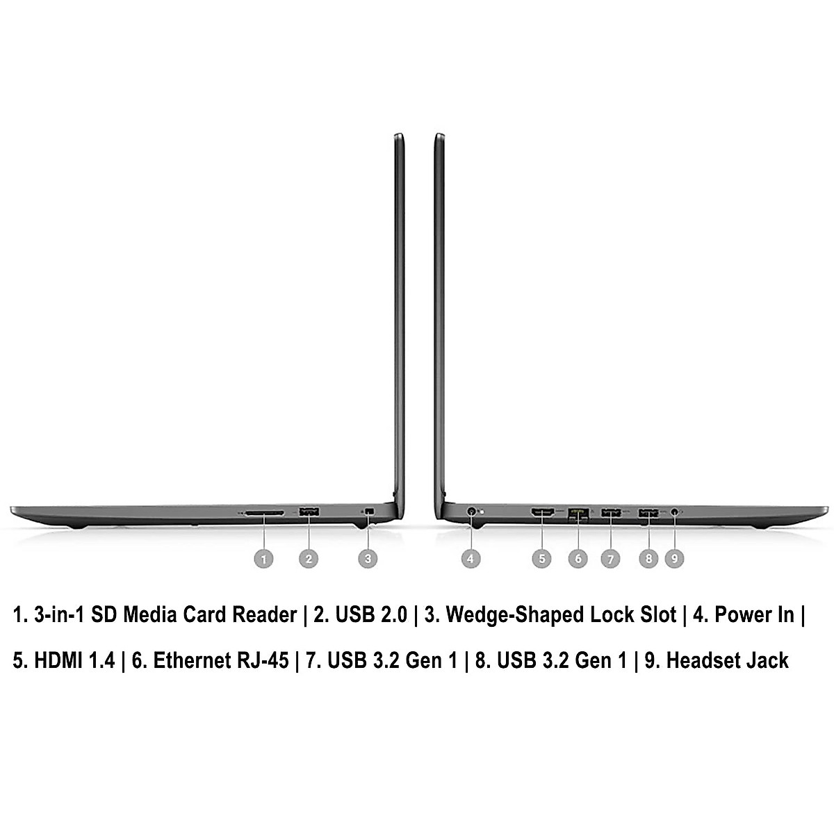 Dell Vostro 14 3400 Business Laptop Computer, 14" FHD Anti-Glare, Intel Quad-Core i5-1135G7 (Beat i7-1065G7), 8GB DDR4 RAM, 256GB PCIe SSD + 1TB HDD, 802.11AC WiFi, Bluetooth, Webcam, Windows 11 Pro