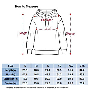 Akxkpohy Game Fashion Graphic Hoodies Cartoon Hooded Sweatshirt Anime Cosplay Costume for Men Women 1-XXL