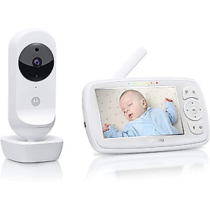 Motorola Ease44CONNECT Wi-Fi Video Baby Monitor with 4.3" HD Color Screen (New Baby Monitor)