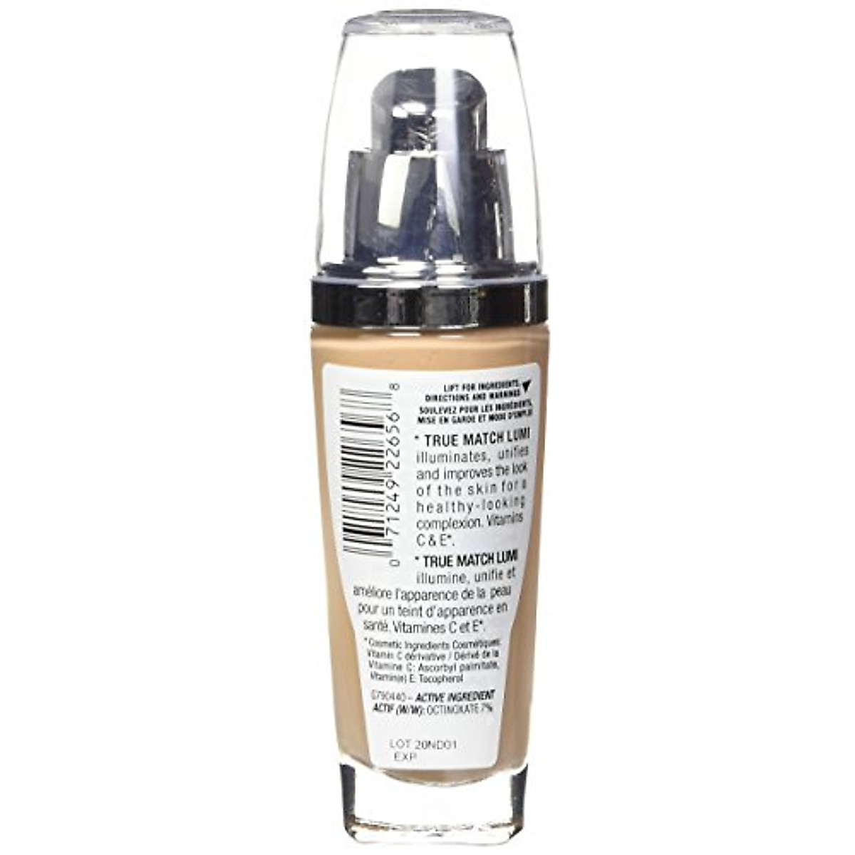 L'Oreal Paris True Match Lumi Healthy Luminous Makeup, C4 Shell Beige, 1 fl; oz.