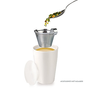 Tea Forté Organic White Tea WHITE GINGER PEAR, 2.82 Ounce Loose Leaf Tea Canister