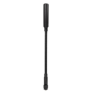 Bingfu High Gain Ham Radio Antenna VHF UHF 136-174mhz 400-520mhz Amateur Walkie Talkie CS Tactical Gooseneck Antennas Compatible with Kenwood Wouxun Baofeng BF-F8HP UV-5R UV-82 BF-888S